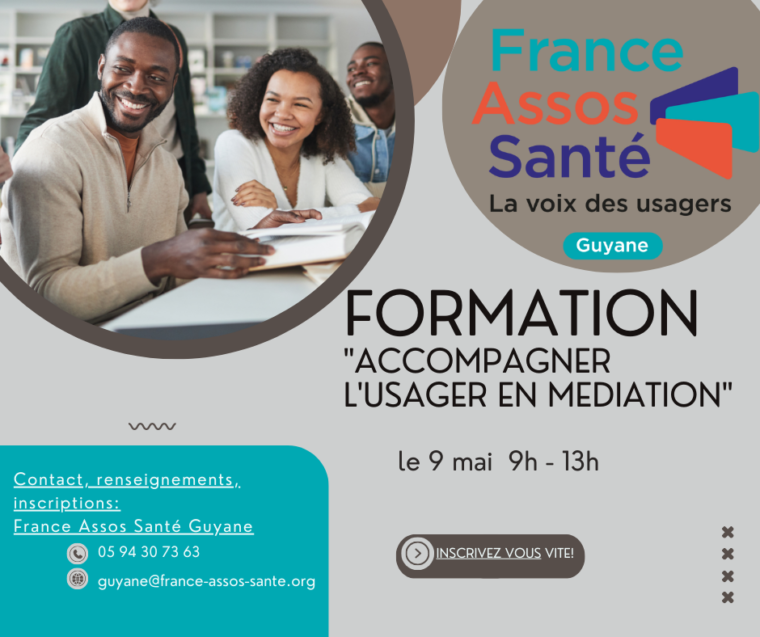 Formation " Accompagner l'usager en médiation" - Guyane